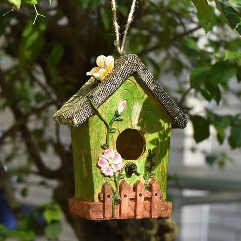 Outdoor Hummingbird Cage, House and Nest Box